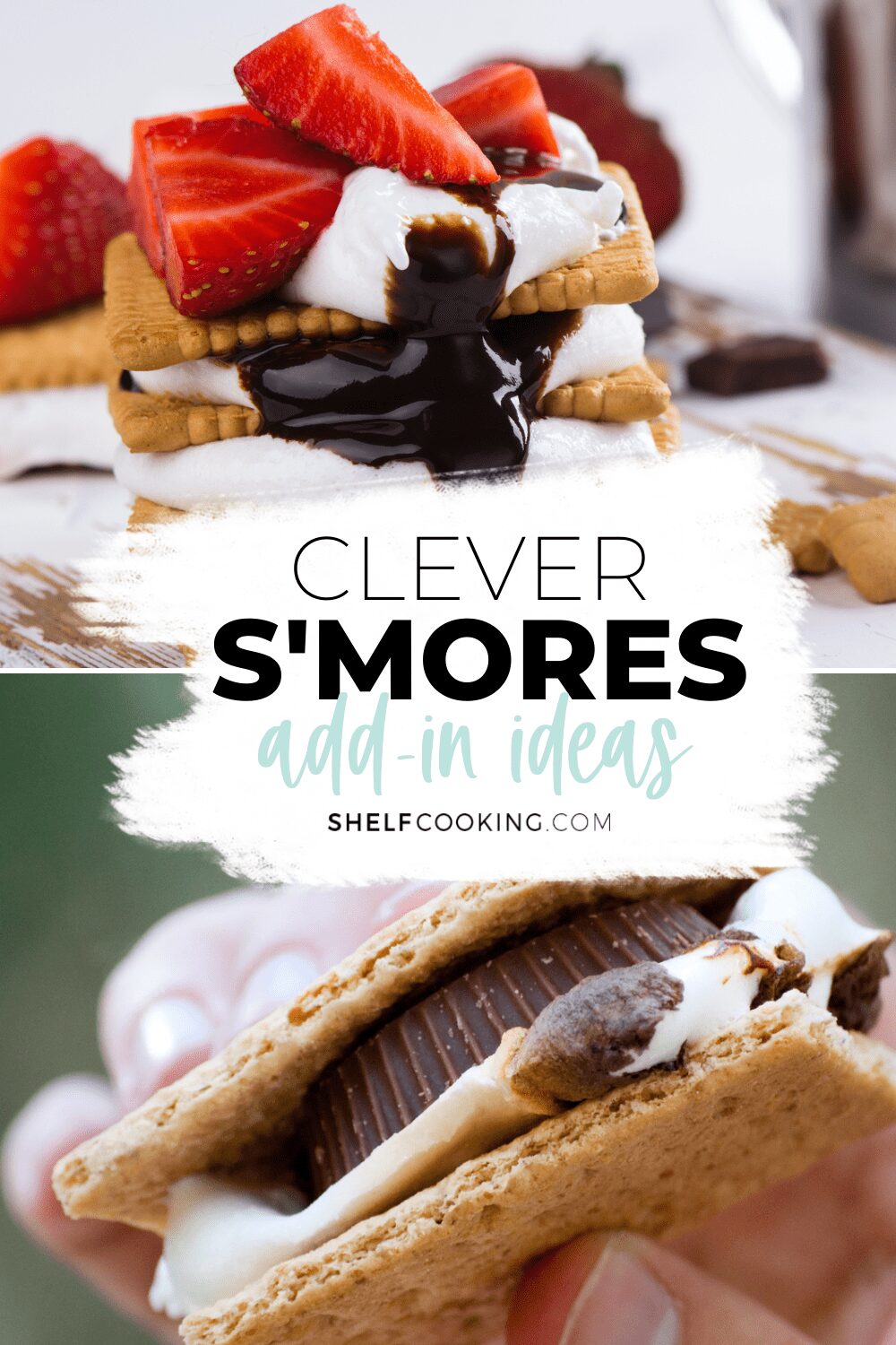 Clever S'mores Recipe + How to Microwave Them! - Shelf Cooking