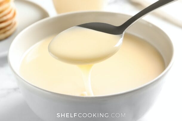 Substitute for Sweetened Condensed Milk + A Recipe - Shelf Cooking