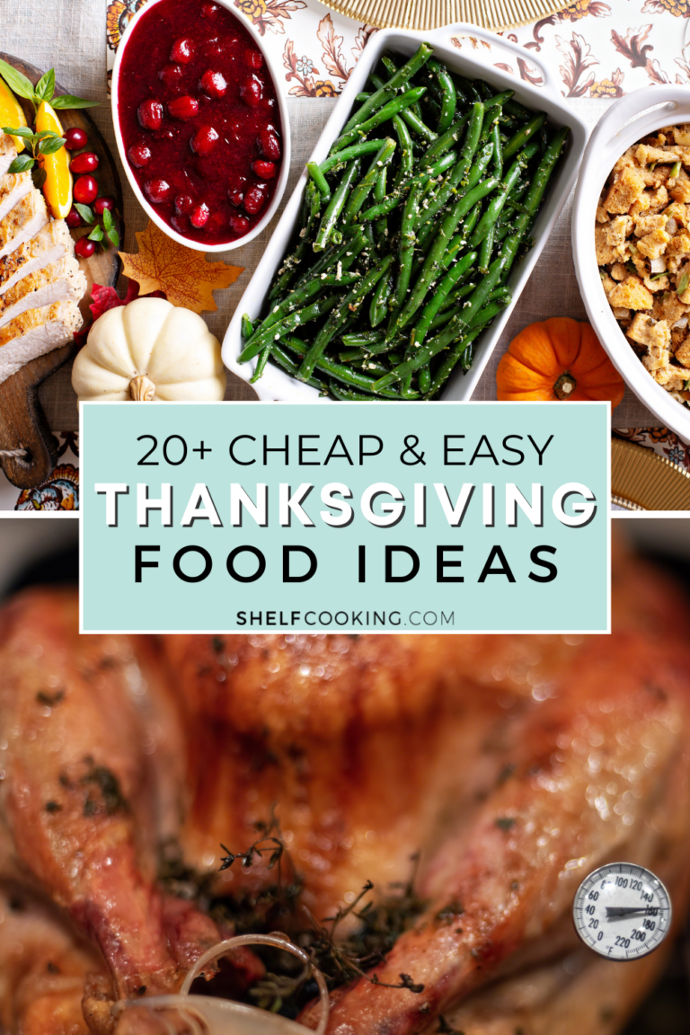 Thanksgiving Food Ideas for a Delicious Holiday - Shelf Cooking