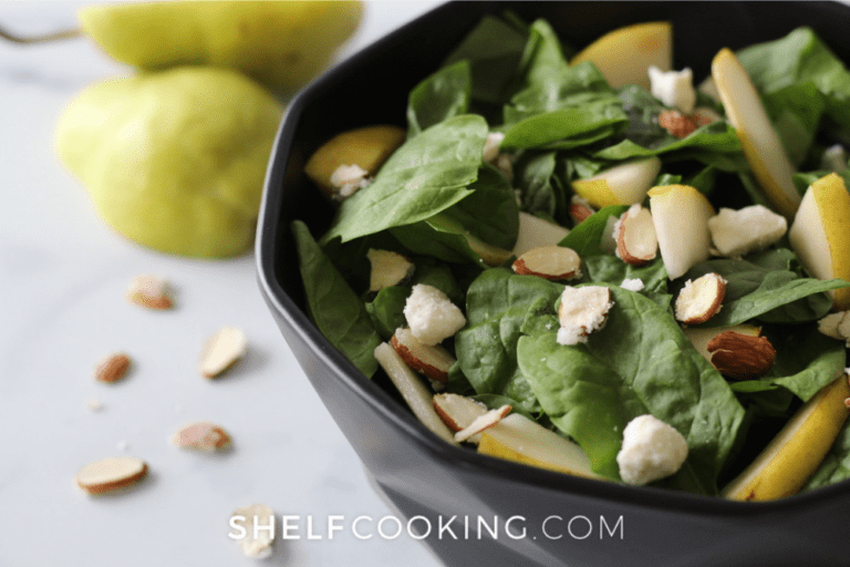 Perfect Pear Salad - Shelf Cooking